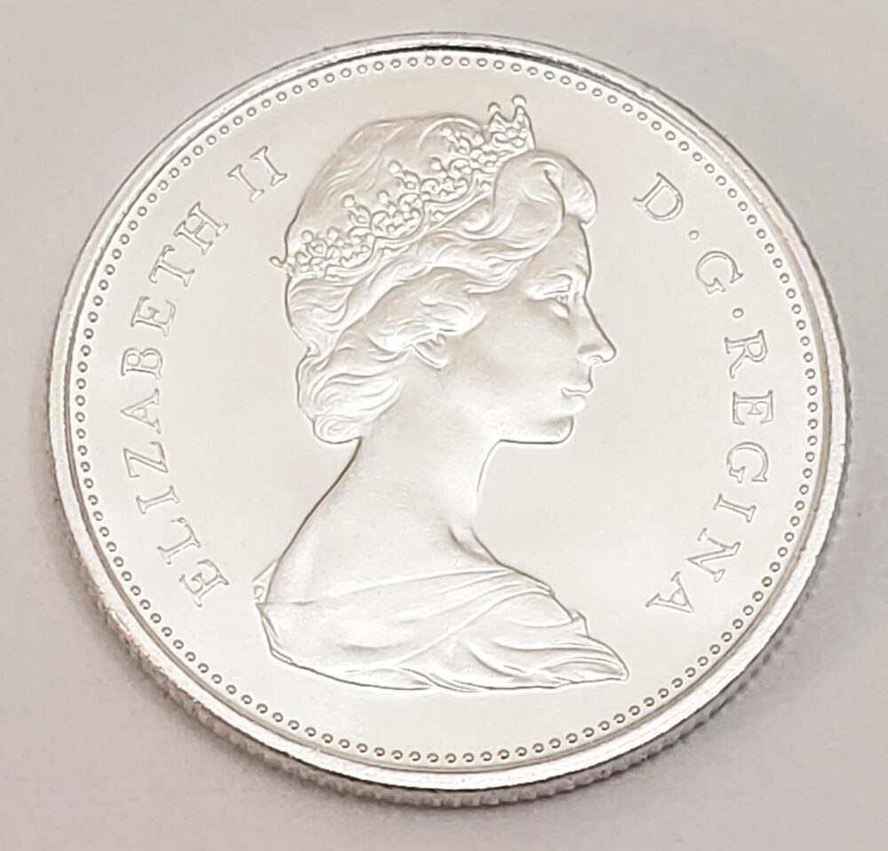 1968 Canadian Quarter *50% SILVER* *BU – UNCIRCULATED* *FREE SHIPPING ...