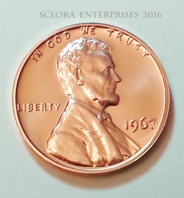 1967 P Lincoln Memorial Cent / Penny *SPECIAL MINT SET* (SMS) **FREE ...