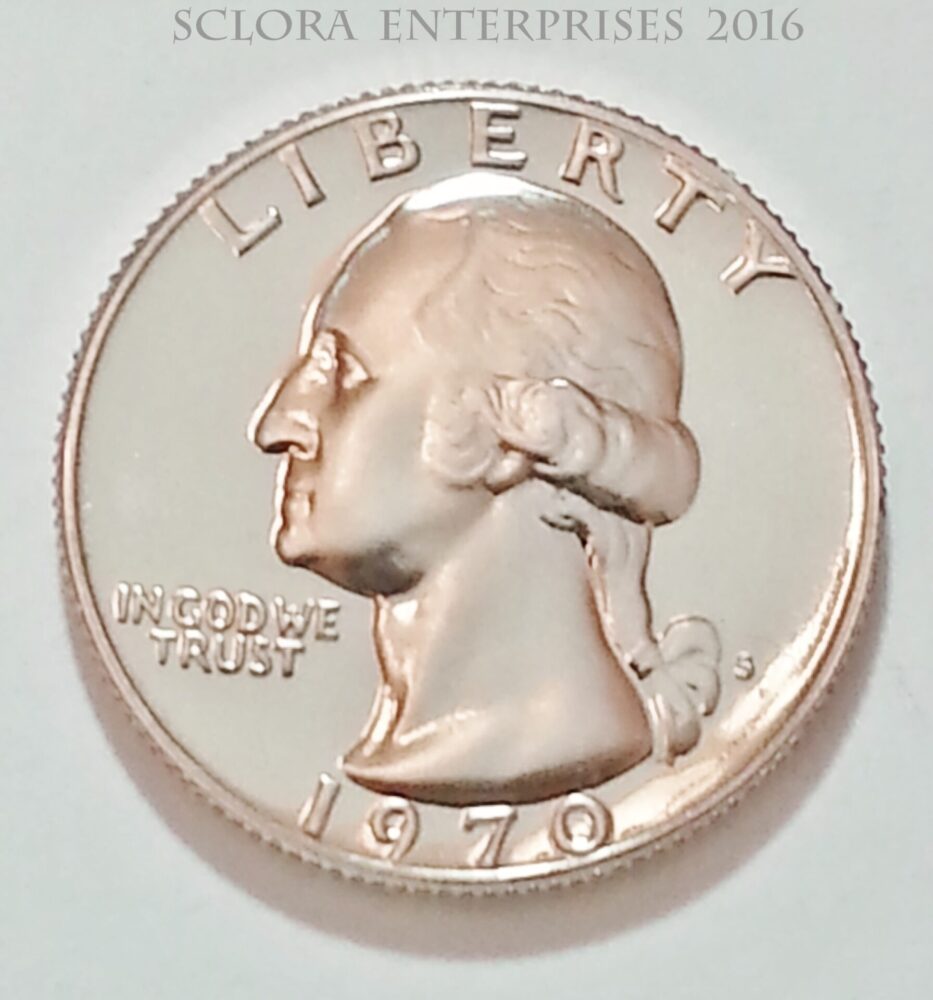 1970 S Washington Quarter *PROOF* **FREE SHIPPING** – Sclora Enterprises