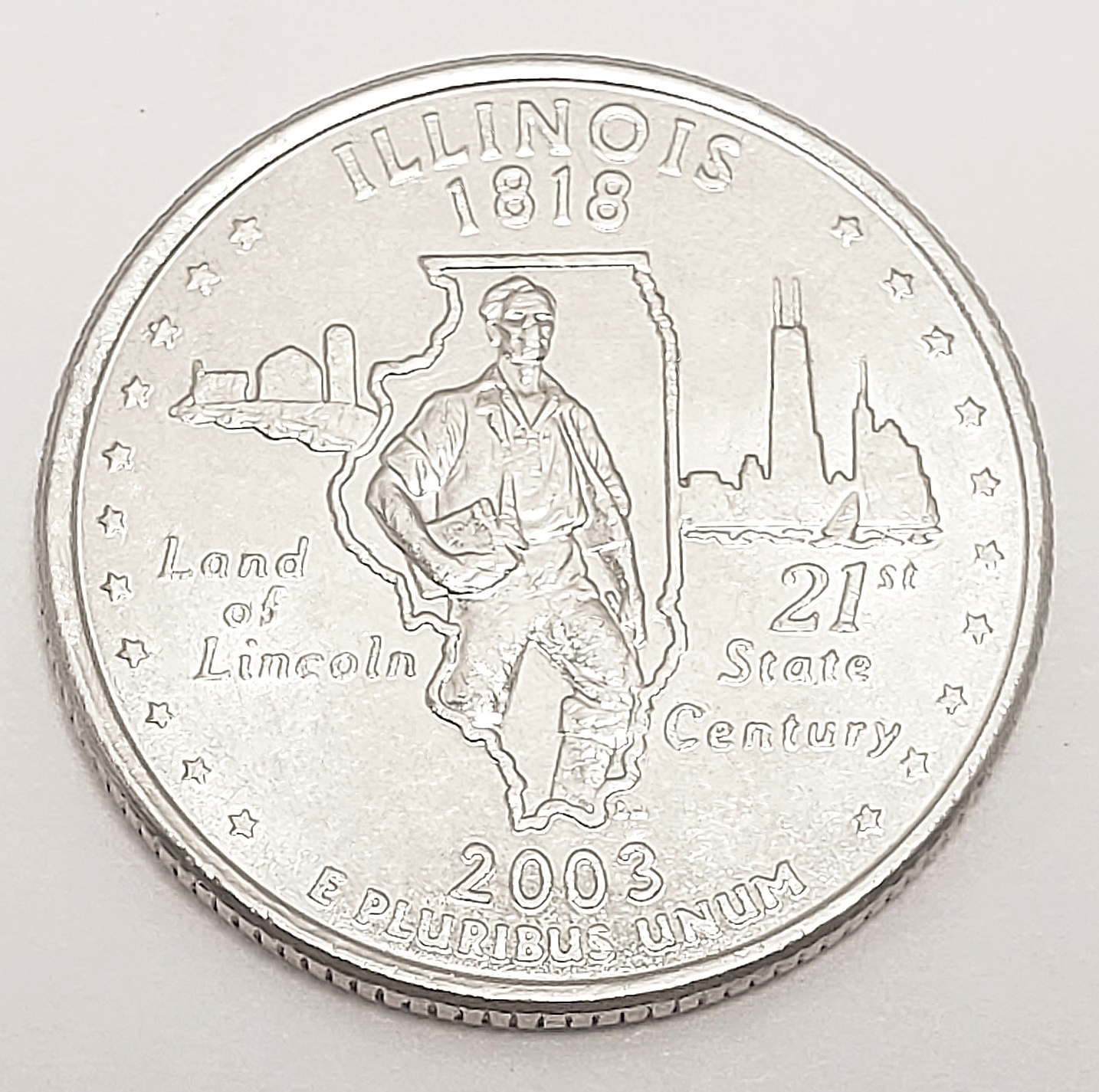 2003 D Illinois State Quarter **FREE SHIPPING** – Sclora Enterprises