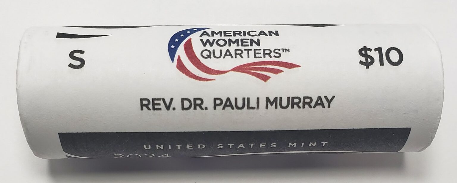 2024 S REV. DR. PAULI MURRAY QUARTER *BU UNCIRCULATED* **FREE SHIPPING** – Sclora Enterprises